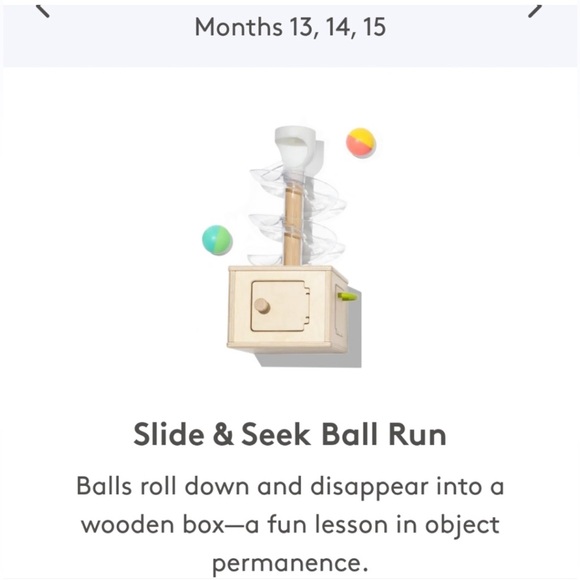 LOVEVERY | Toys | Lovery Slide Seek Ball Run Montessori Ball Drop ...